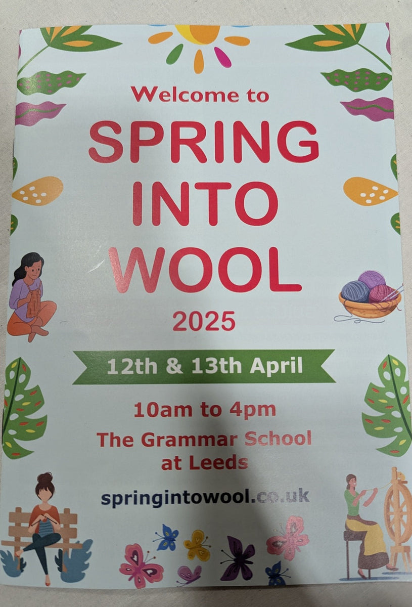 Leeds Spring into Wool April 2025 – Knit One Kits