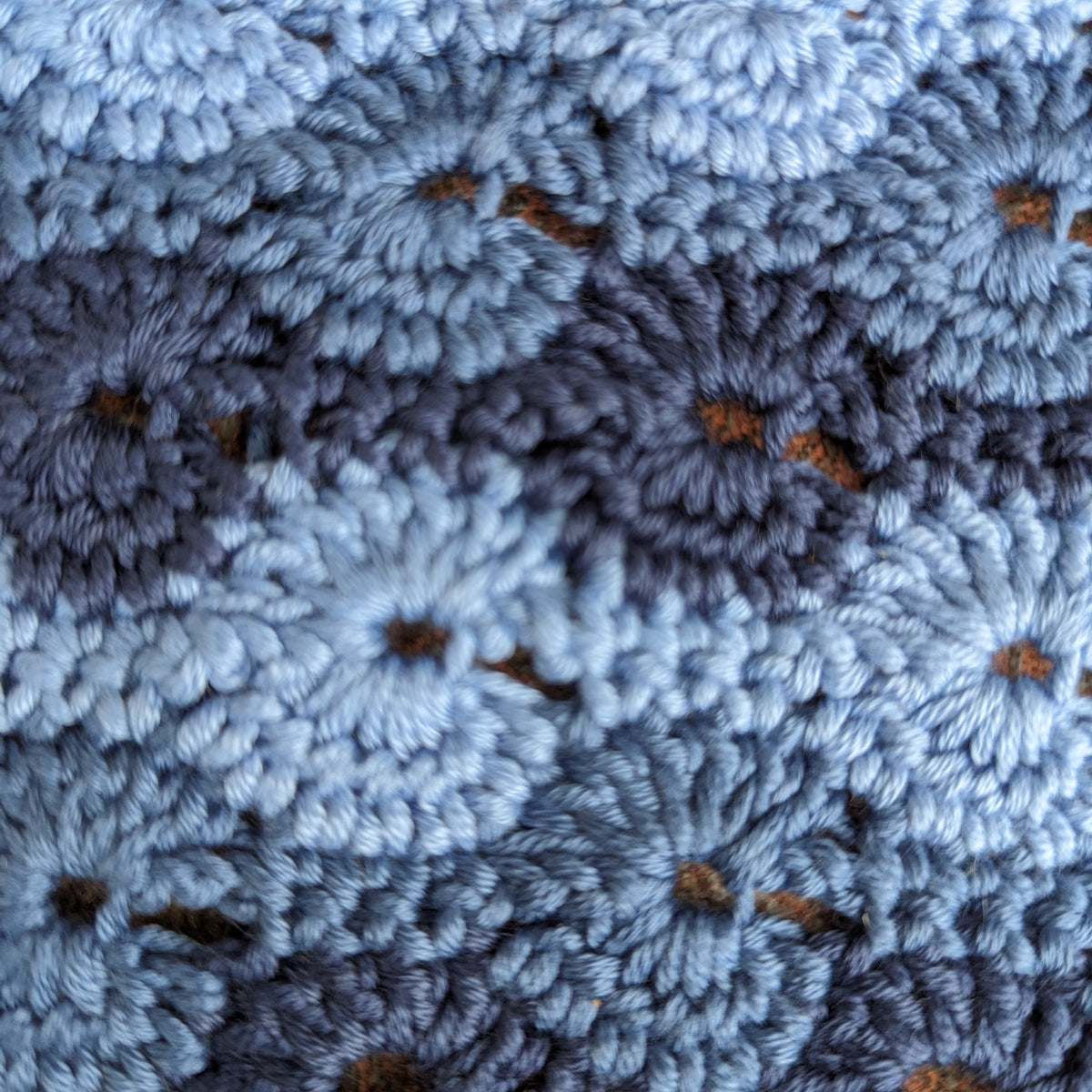 Knit One Kits Catherine wheel stitch cushion cover crochet kit